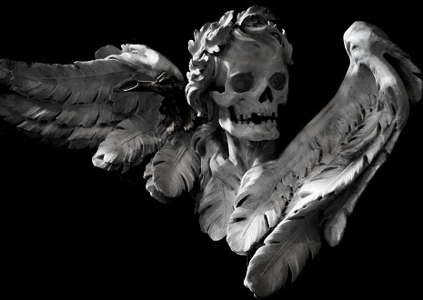 Get your luxurious goth on with the skeleton sculptures of Rome