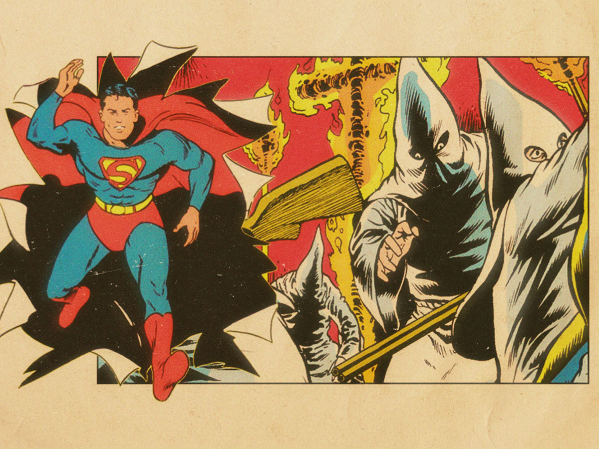 The real story of how Superman thwarted the Ku Klux Klan