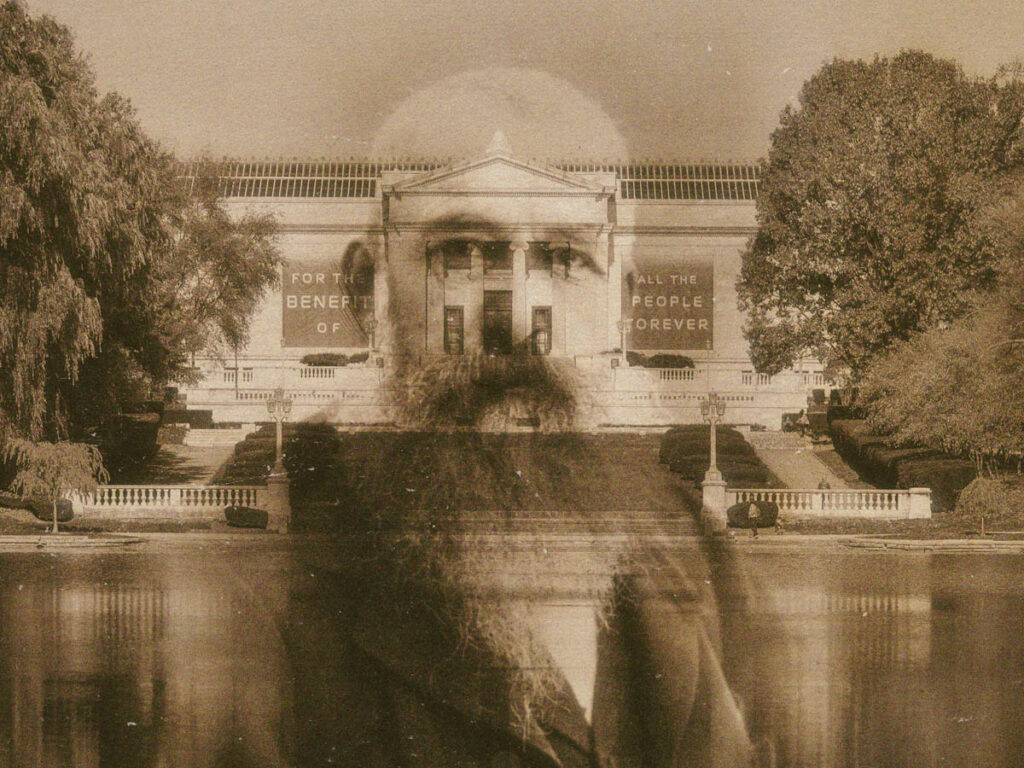 Does the ghost of Claude Monet haunt a Cleveland art gallery?
