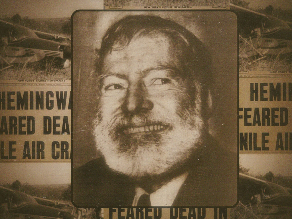 The insane story of how Ernest Hemingway survived two plane crashes