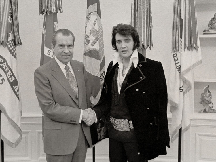 When Elvis Presley called President Nixon while high