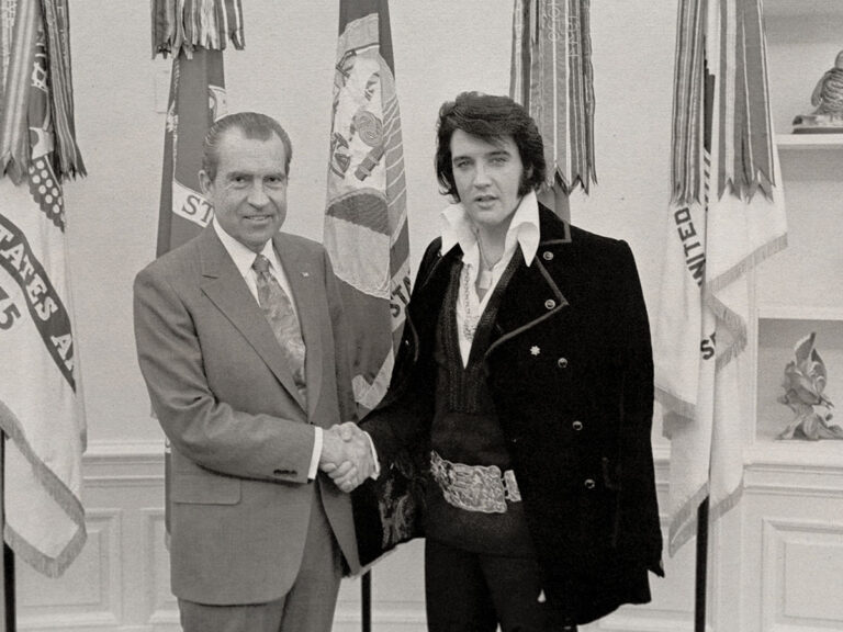When Elvis Presley called President Nixon while high
