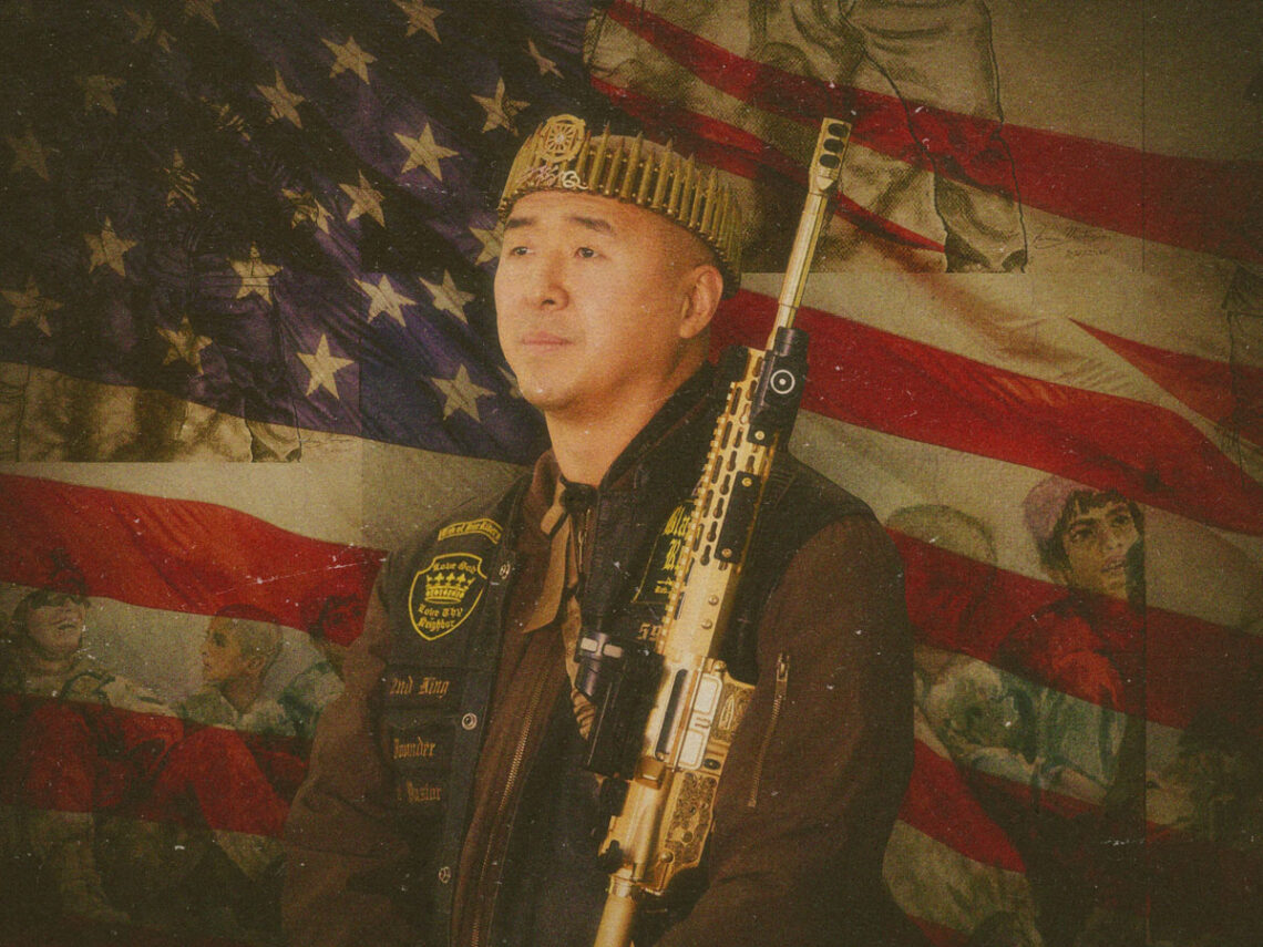 The fascist cult that worships the AR-15 rifle