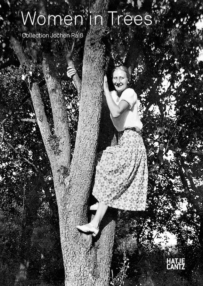 Curious vintage pictures of women in trees