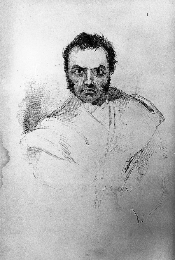 Drawings of ‘mental illnesses’ from 1840