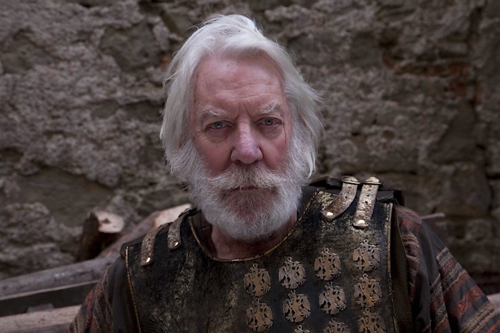 The many hairstyles of Donald Sutherland