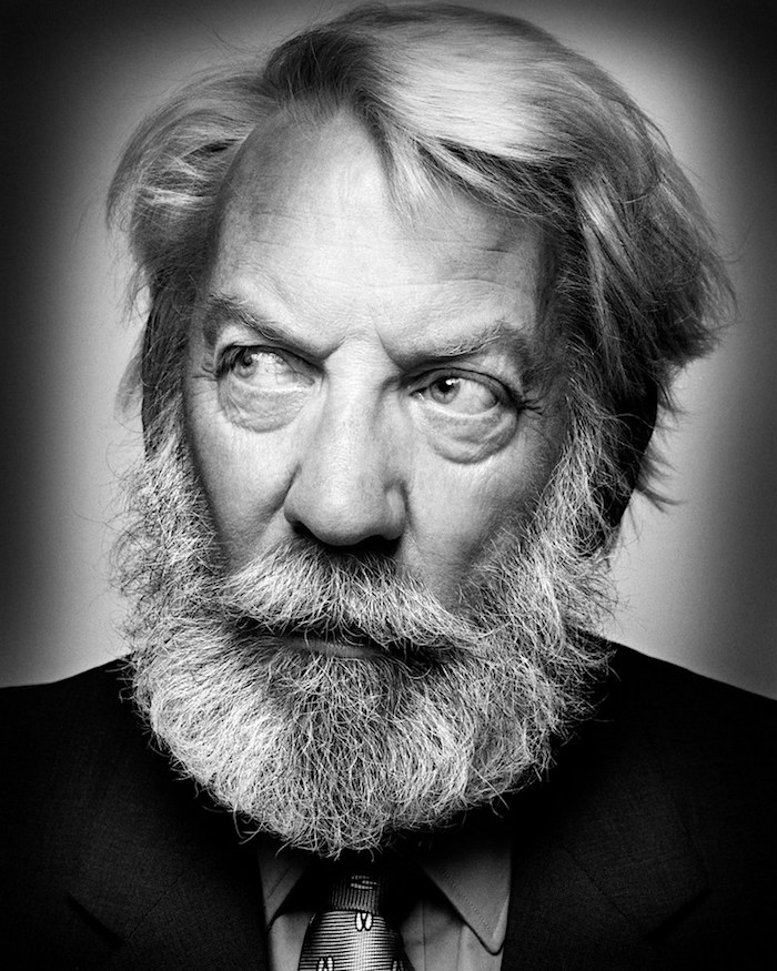 The many hairstyles of Donald Sutherland
