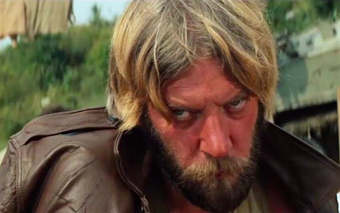 The many hairstyles of Donald Sutherland