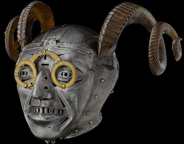 Henry VIII’s bizarre and grotesque ‘Horned Helmet’