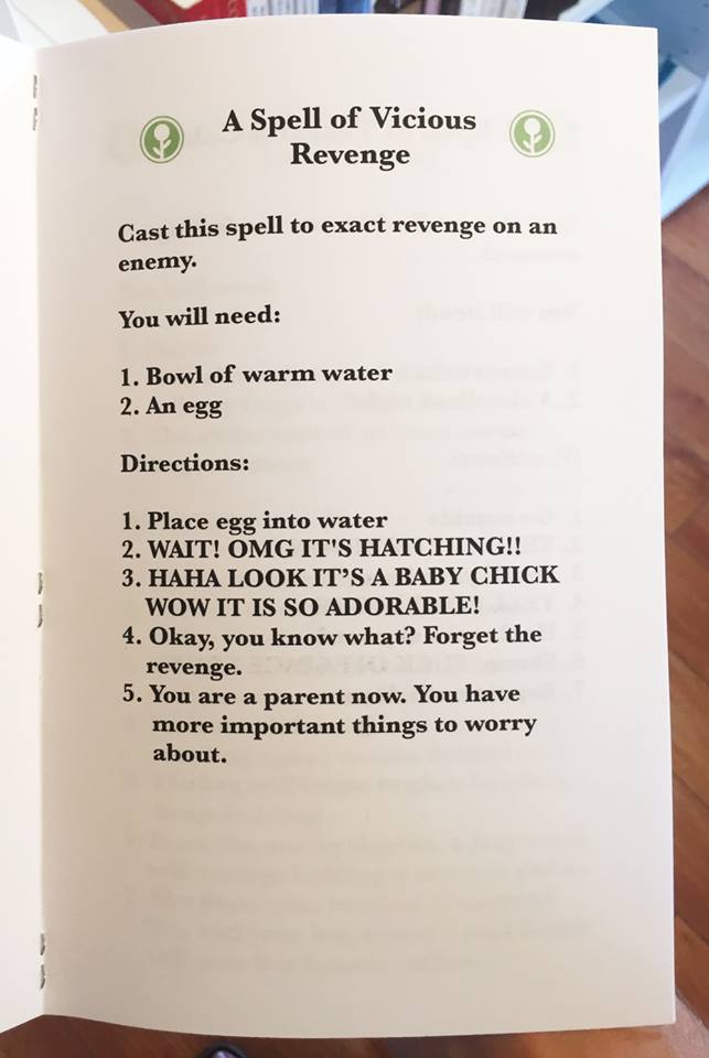 Prankster plants hilarious fake occult spell book at a metaphysical shop