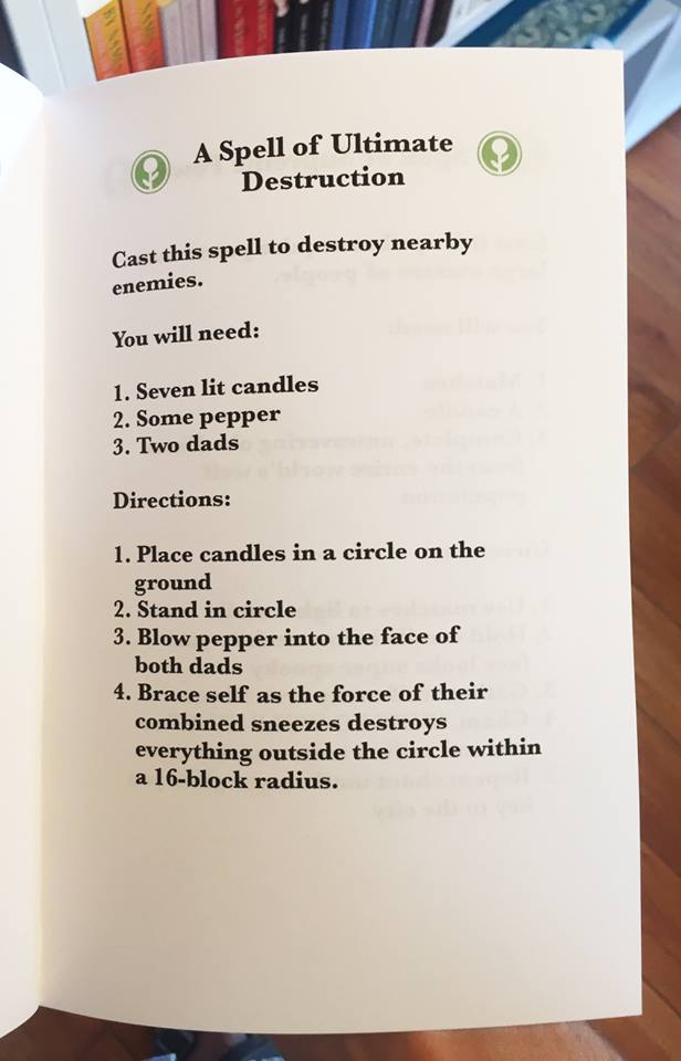 Prankster plants hilarious fake occult spell book at a metaphysical shop