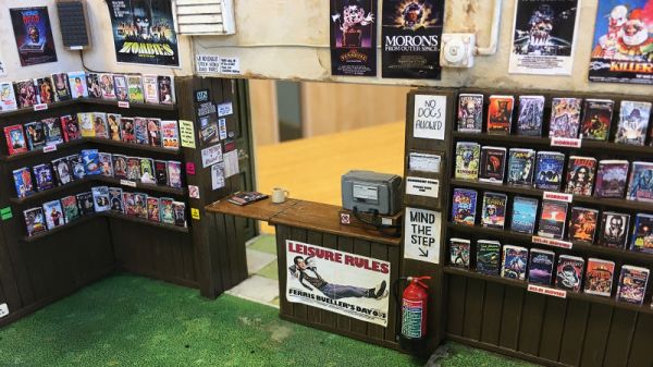 This man created a miniature video store because he misses the 90s so much