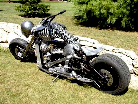 Ghost Rider: The perfect motorcycle for All Hallows’ Eve