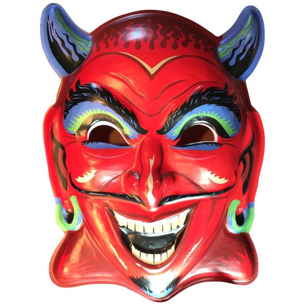 GIANT ’60s and ’70s vintage-style children’s Halloween masks