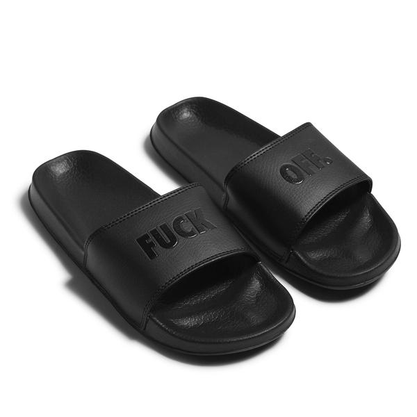 ‘Fuck Off’ shoes are perfect for the summertime