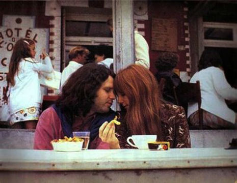 The last known photographs of Jim Morrison in Paris, dated June 28, 1971