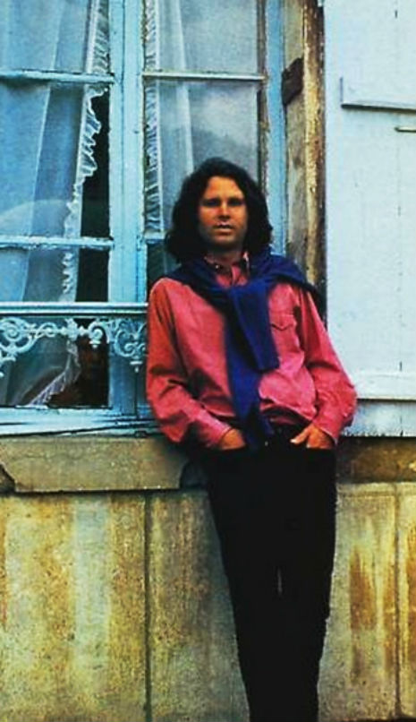 The last known photographs of Jim Morrison in Paris, dated June 28, 1971