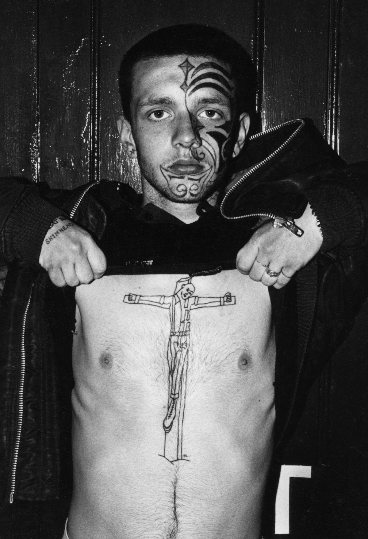 Portraits of skinheads, 1970-1990