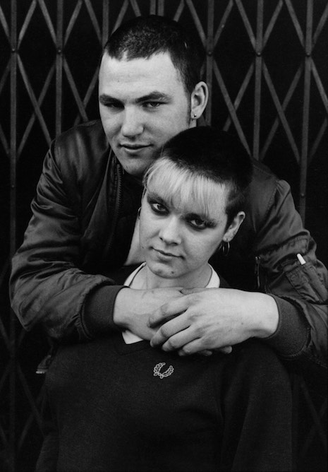 Portraits of skinheads, 1970-1990