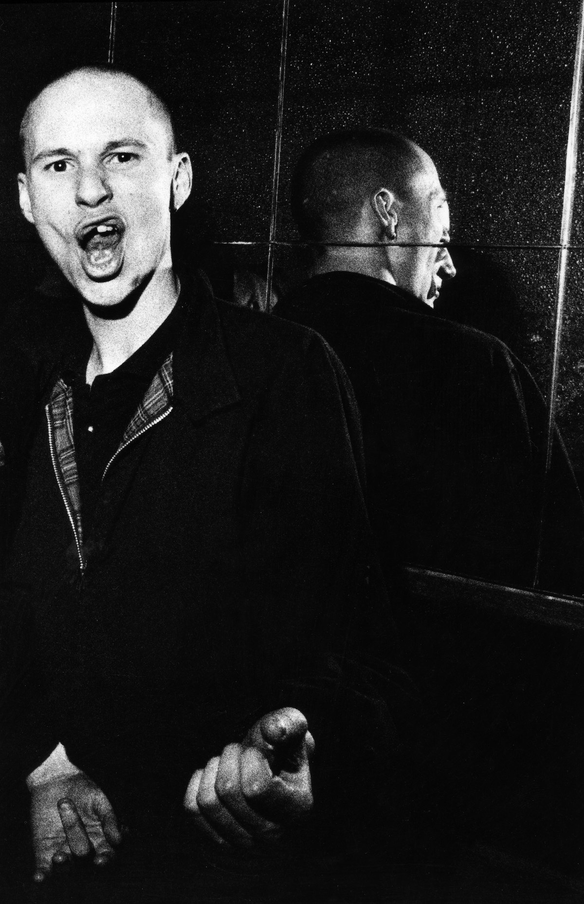 Portraits of skinheads, 1970-1990