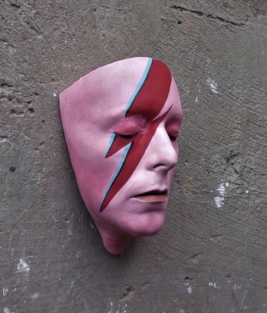 Get your very own David Bowie life mask