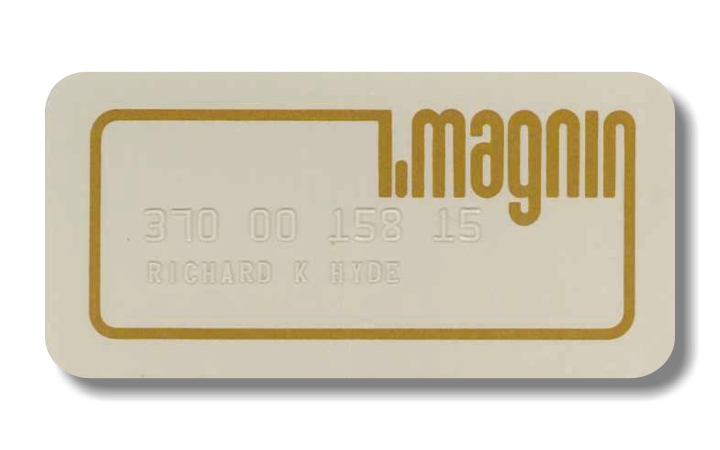 The lost art of local 1970s department store charge cards