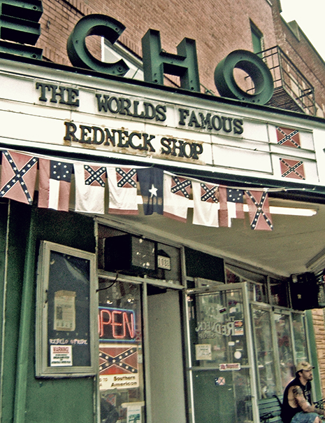 Charleston, the Confederate flag, Amazon, Skrewdriver, The Dukes of ...
