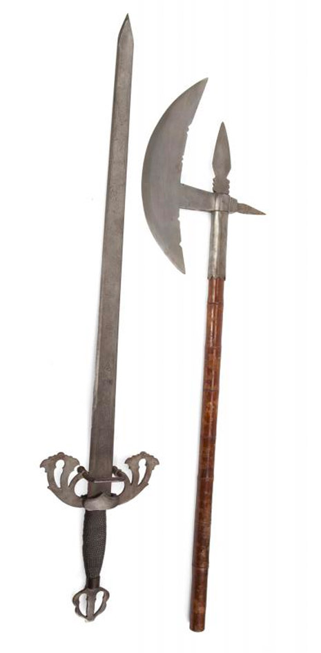 A beam in the shade from a silvery blade: Own Ronnie James Dio’s sword ...