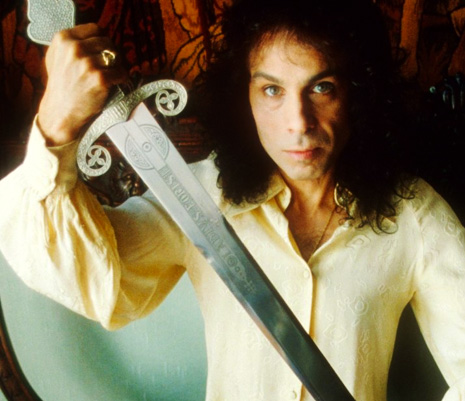 A beam in the shade from a silvery blade: Own Ronnie James Dio’s sword ...