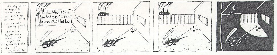 David Lynch’s memorably pointless comic strip ‘The Angriest Dog in the ...
