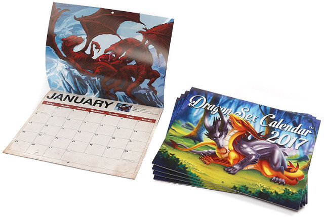 There’s a 2017 Dragon Sex Calendar