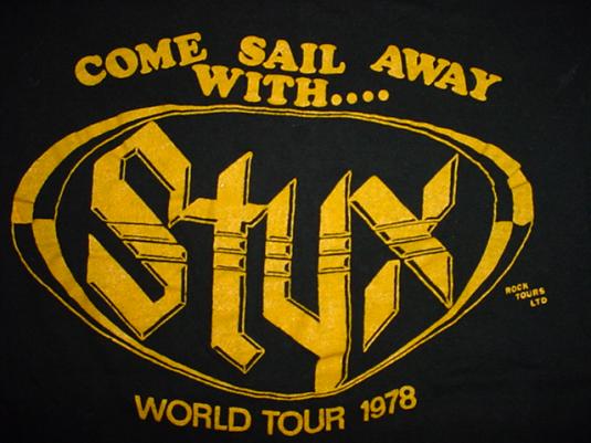1978: The year the world bowed to the power of Styx (or ‘TV spot bites ...