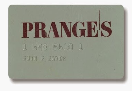 The lost art of local 1970s department store charge cards